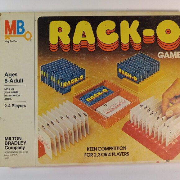 Milton Bradley | Games | Racko Game 978 Milton Bradley Complete ...